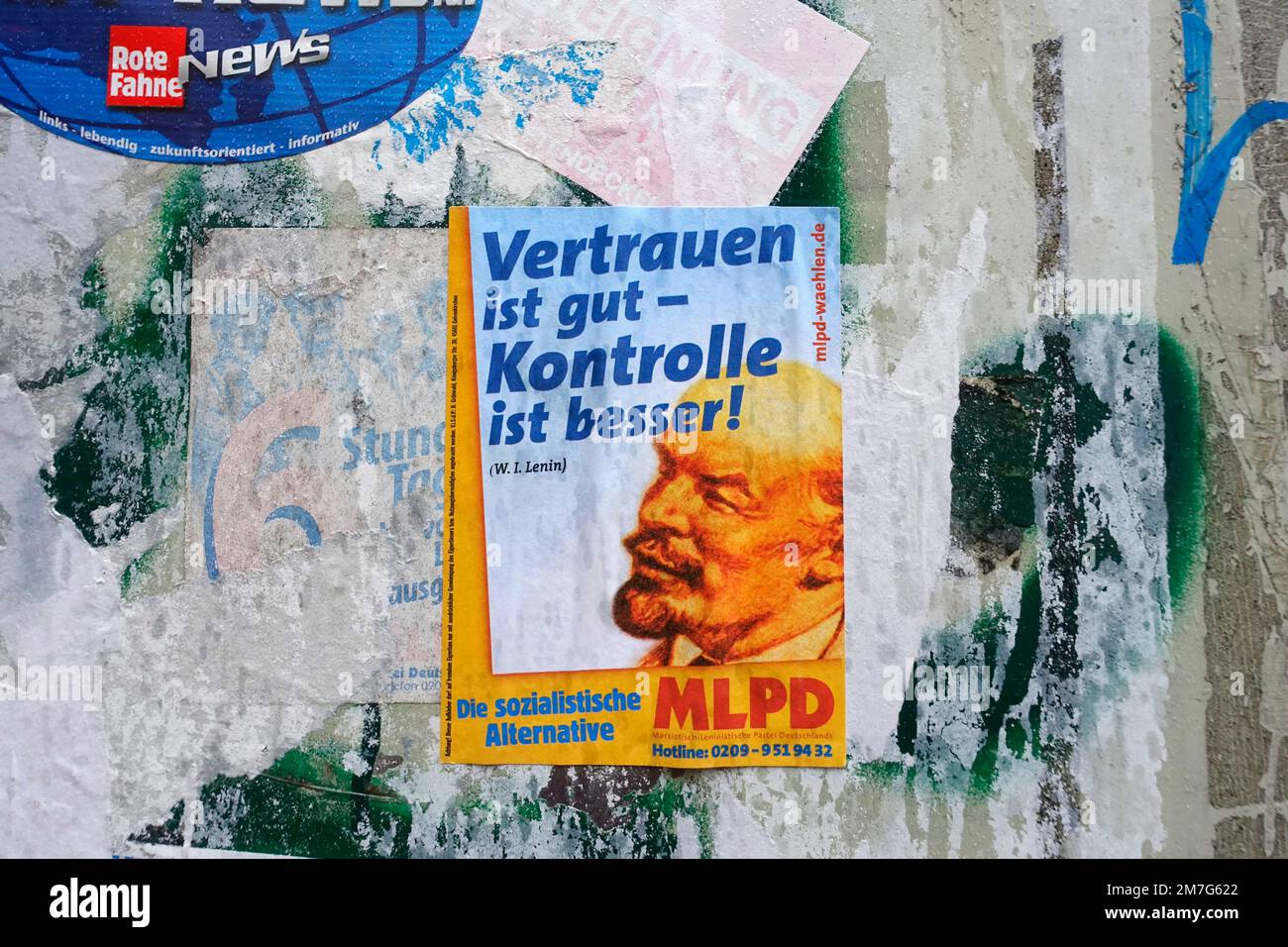 Marxistisch leninistische partei deutschlands immagini e fotografie ...