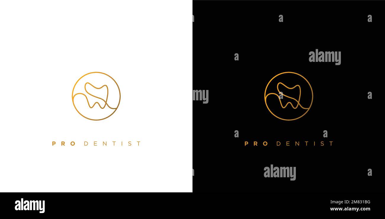 Dentist logo Immagini Vettoriali Stock - Alamy