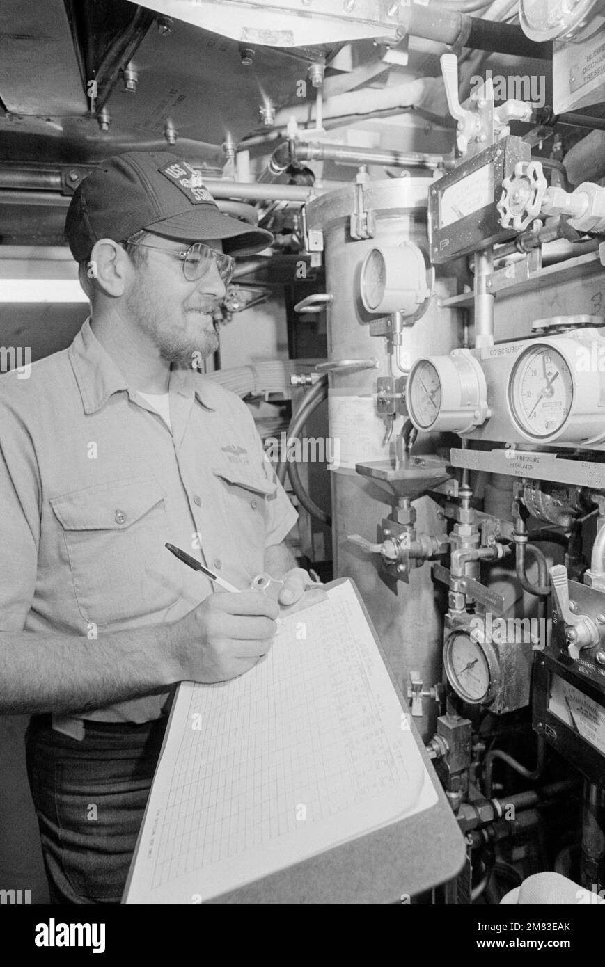 Whitaker di Vidalia, Georgia, terza classe ufficiale Carl E. Whitaker ...