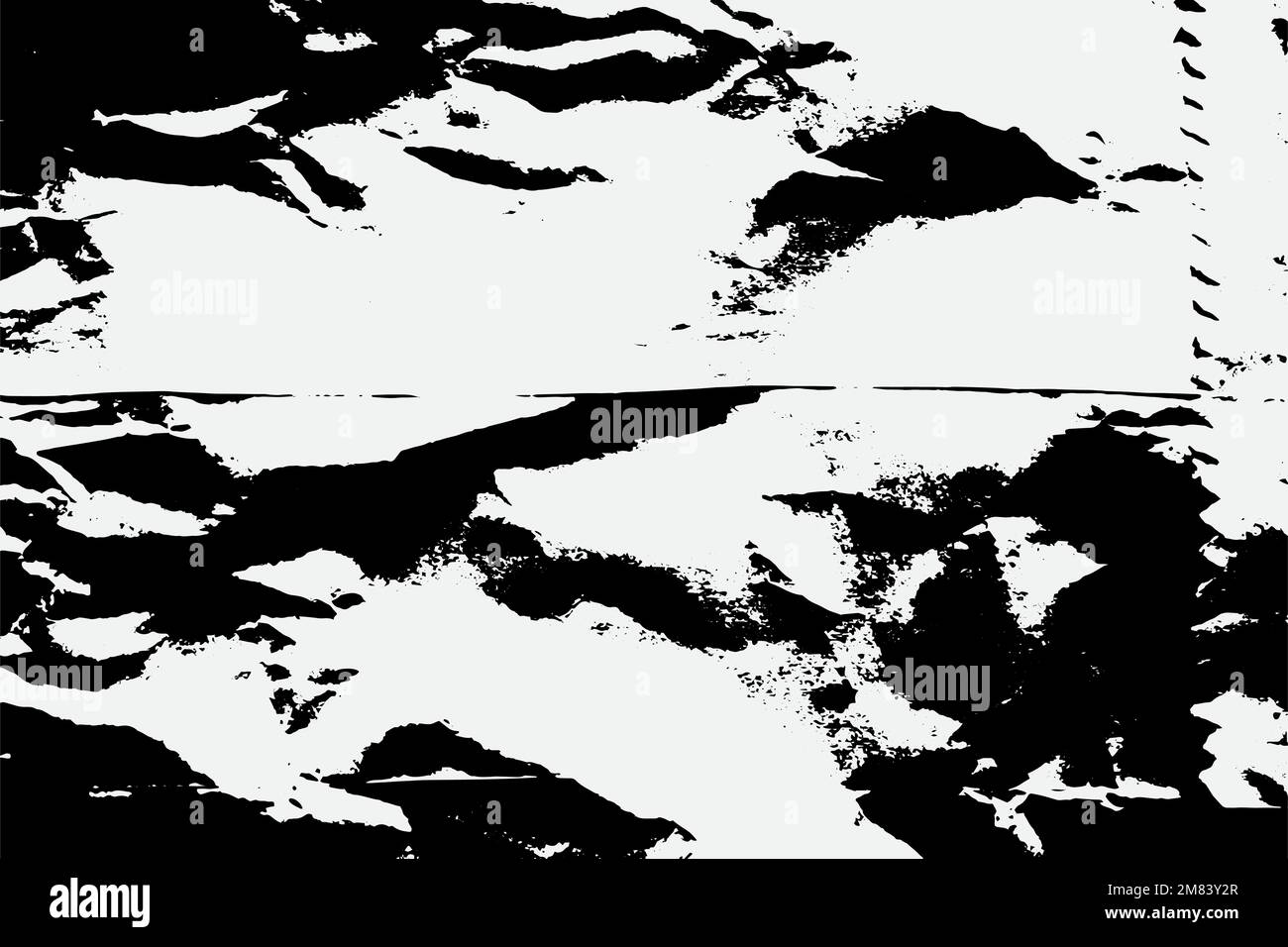 Nero carta bianca vecchia rovinata ruvida grunge graffiata strappata ...