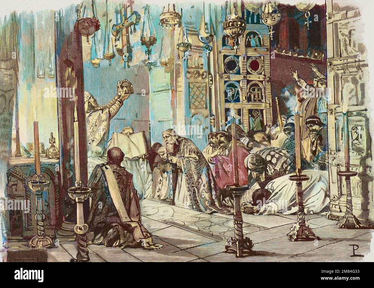 Papa leon iii immagini e fotografie stock ad alta risoluzione - Alamy