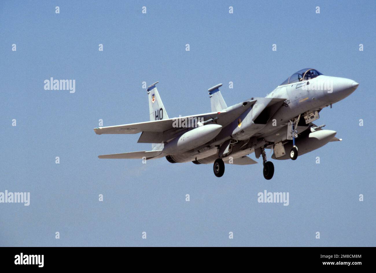 Un F-15 Eagle di 49th Tactical Fighter Wing, Holloman AFB, New Mexico ...