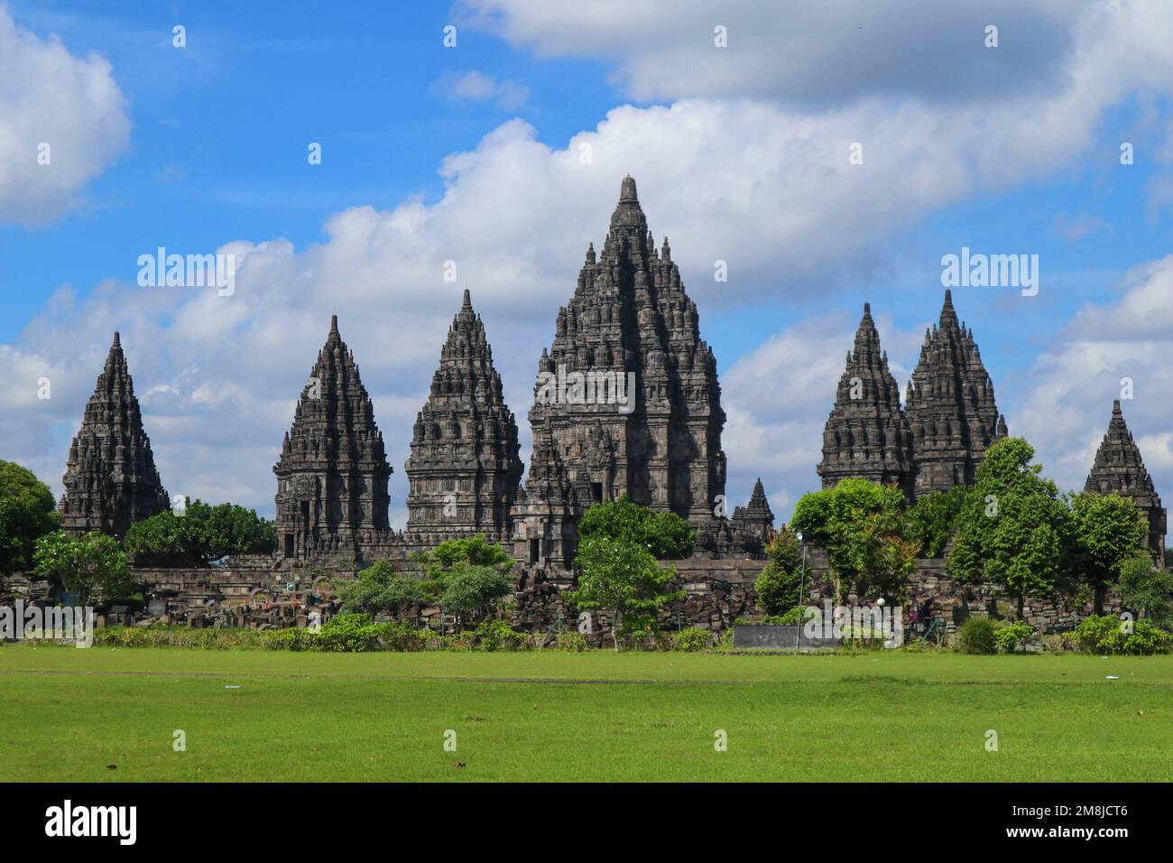 Tempio Prambanan in Yogyakarta indonesia. Patrimonio mondiale dell ...