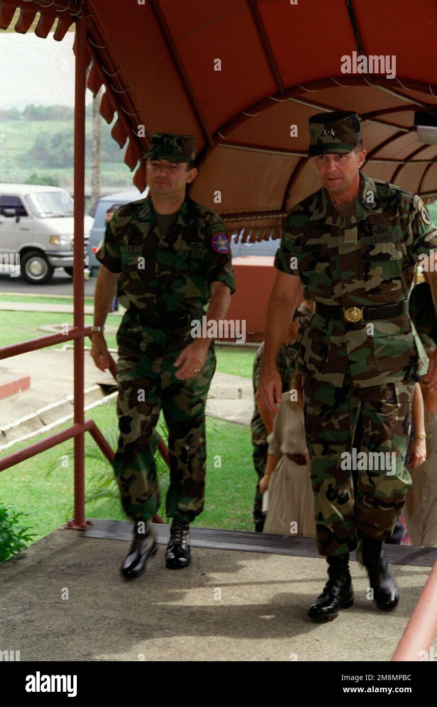 Commanding general us army south immagini e fotografie stock ad alta ...