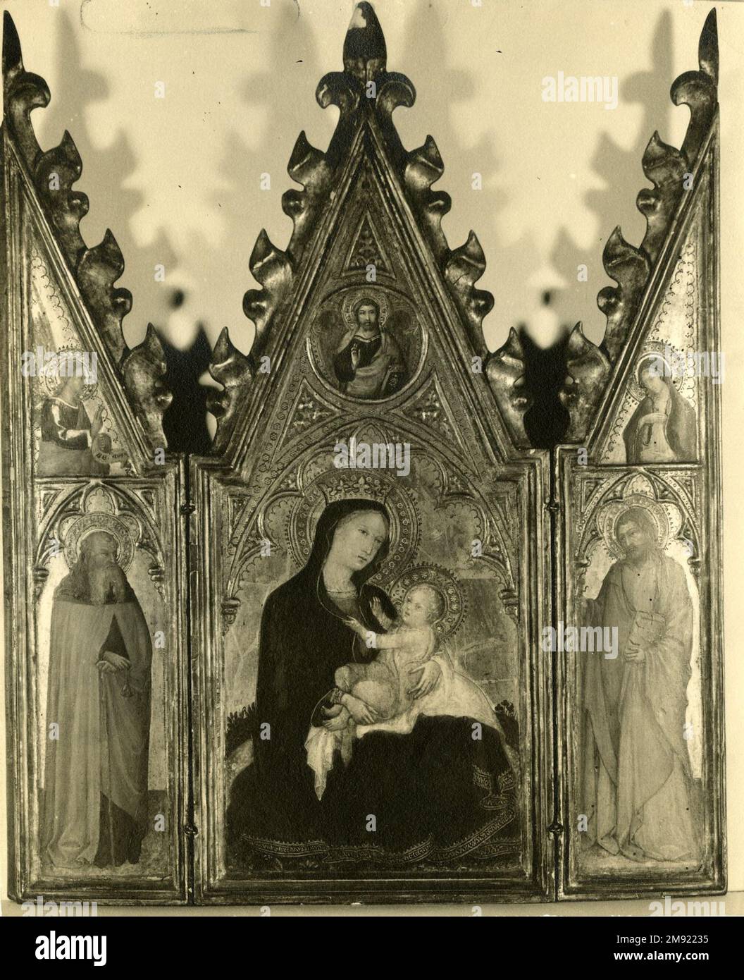Madonna dell'umiltà, pala d'altare portatile Andrea di Bartolo ...