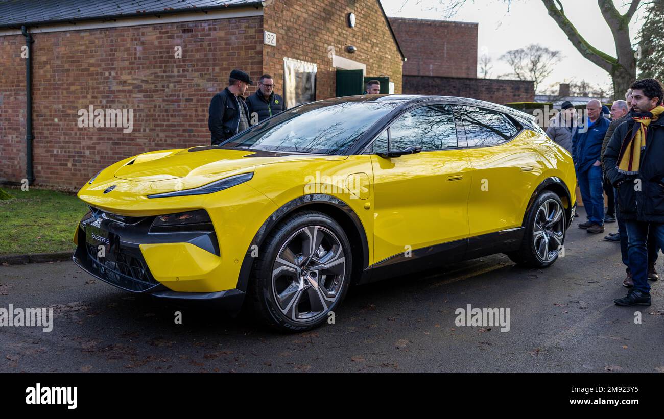 2023 SUV Lotus Eletre completamente elettrico, in mostra al gennaio ...