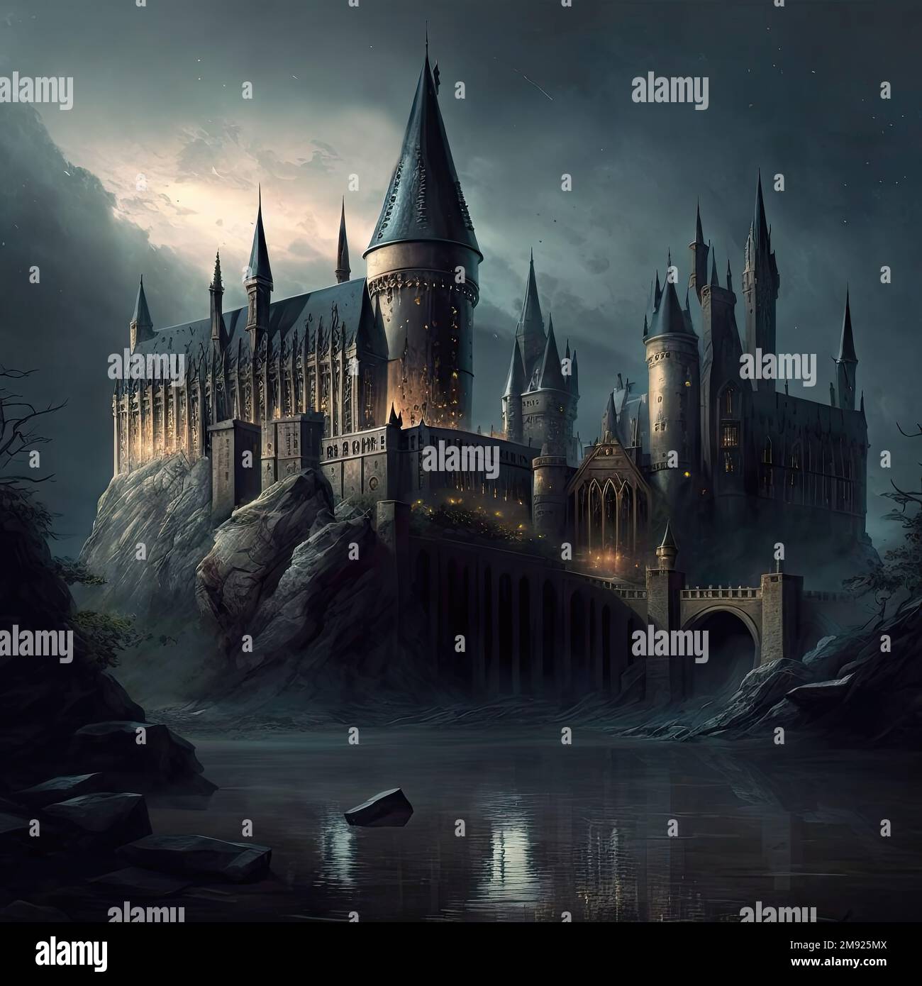 Scuola immaginaria di hogwarts immagini e fotografie stock ad alta ...