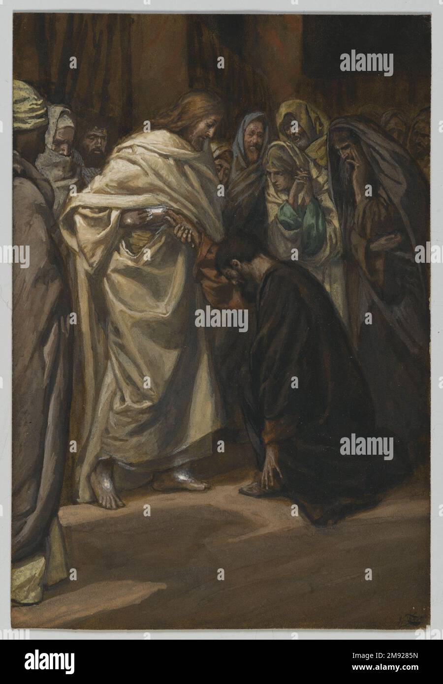 L'incredulità di San Tommaso (accreditamento de Saint Thomas) James ...