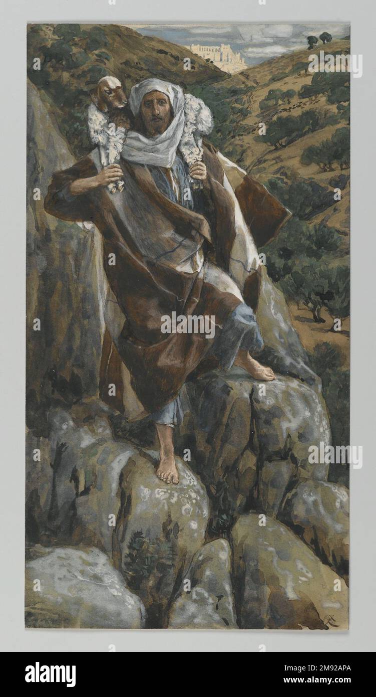 Il buon Pastore (le bon pasteur) James Tissot (francese, 1836-1902). Il ...