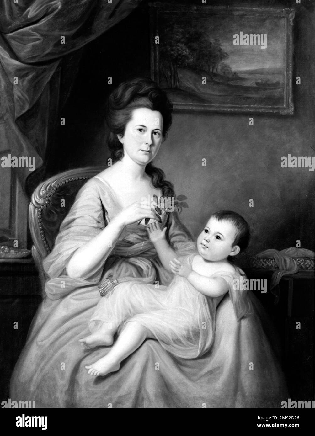 David Forman e Child Charles Willson Peale (americano, 1741-1827). Sig ...