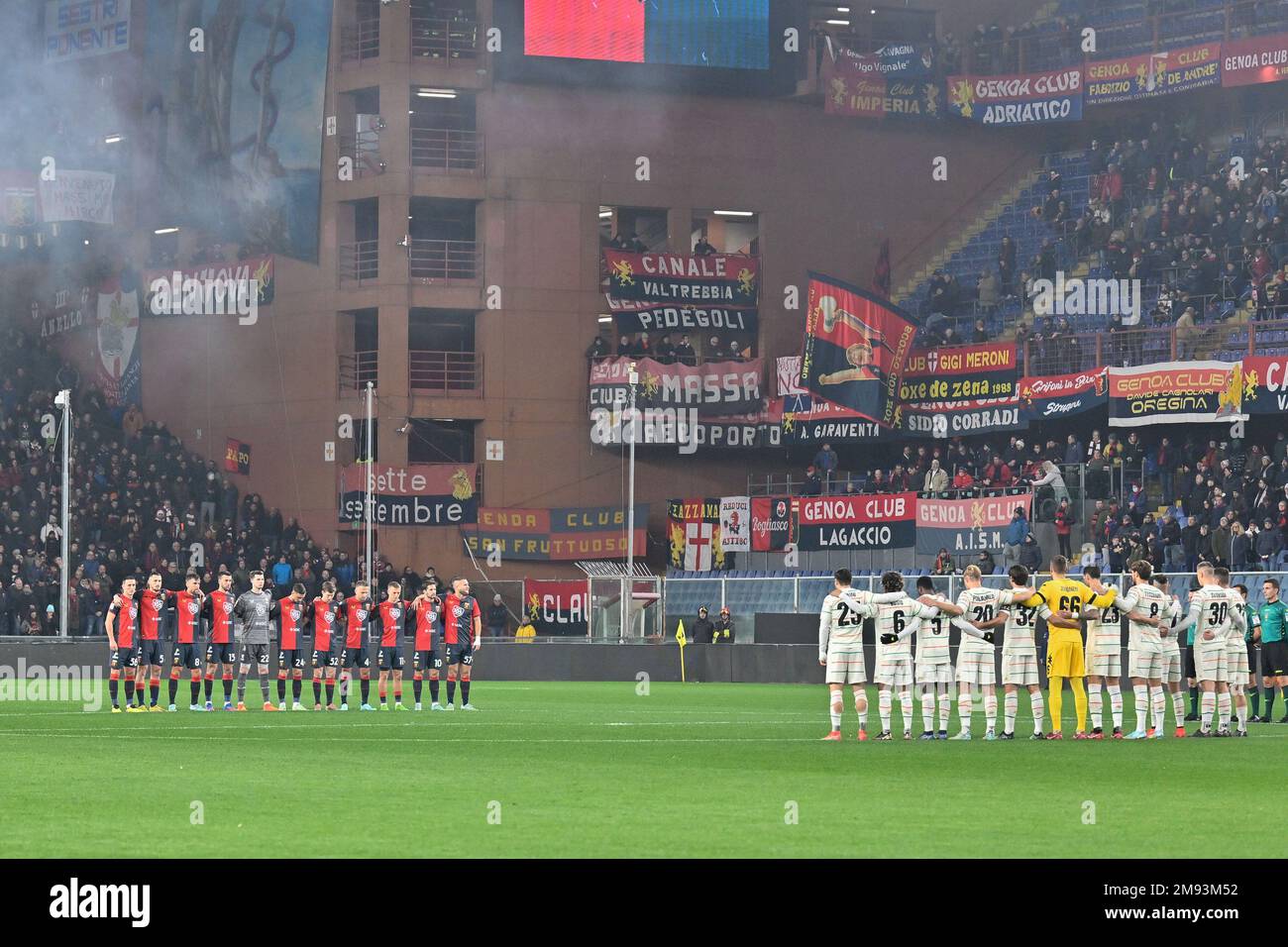 Stadio Luigi Ferraris, Genova, Italia, 16 gennaio 2023, Squadra Genova ...