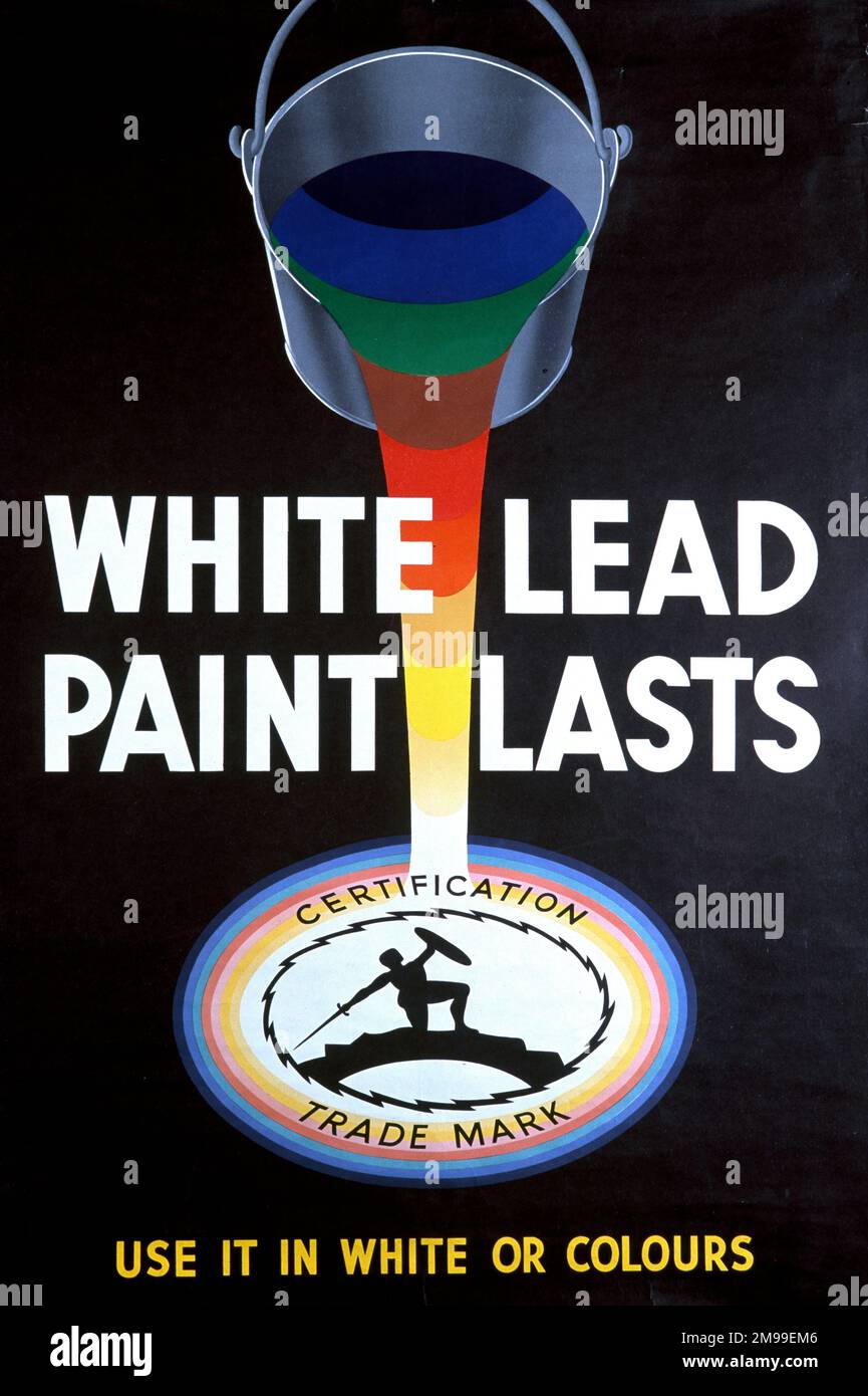Lead white paint immagini e fotografie stock ad alta risoluzione - Alamy
