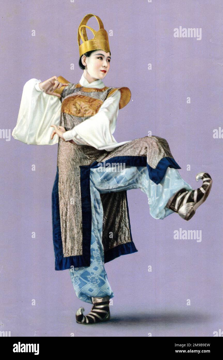 Dance of Korean King di Sai Shoki, della scuola di danza di Baku Ishii ...