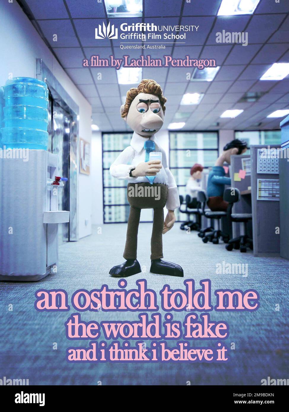 UNO STRUZZO MI HA DETTO CHE IL MONDO È FALSO E CREDO CHE, poster, Neil ...