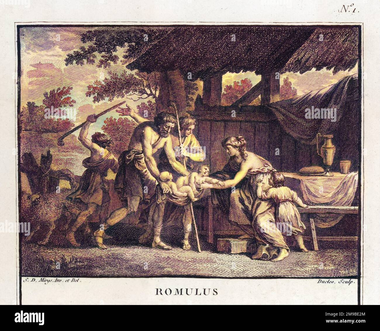 Romulus e remus allattati da una lupa immagini e fotografie stock ad ...