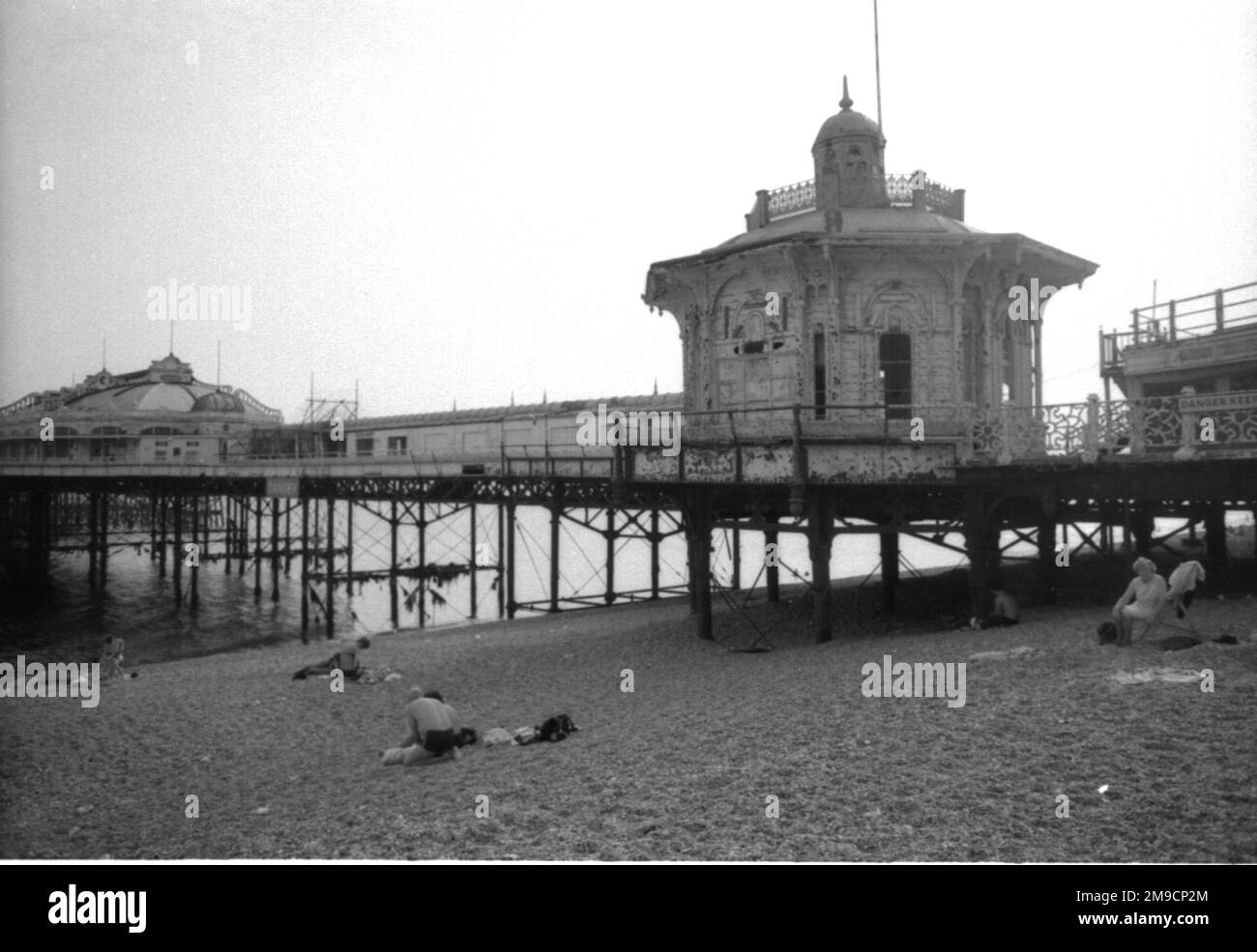 Brighton beach resort Foto e Immagini Stock in Bianco e Nero - Alamy