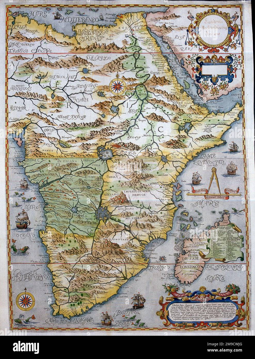 16th century map immagini e fotografie stock ad alta risoluzione - Alamy