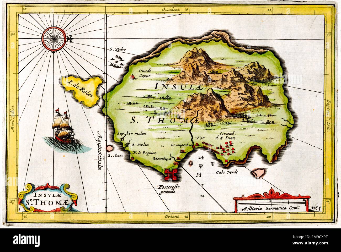 Mappa dell'isola vergine immagini e fotografie stock ad alta ...