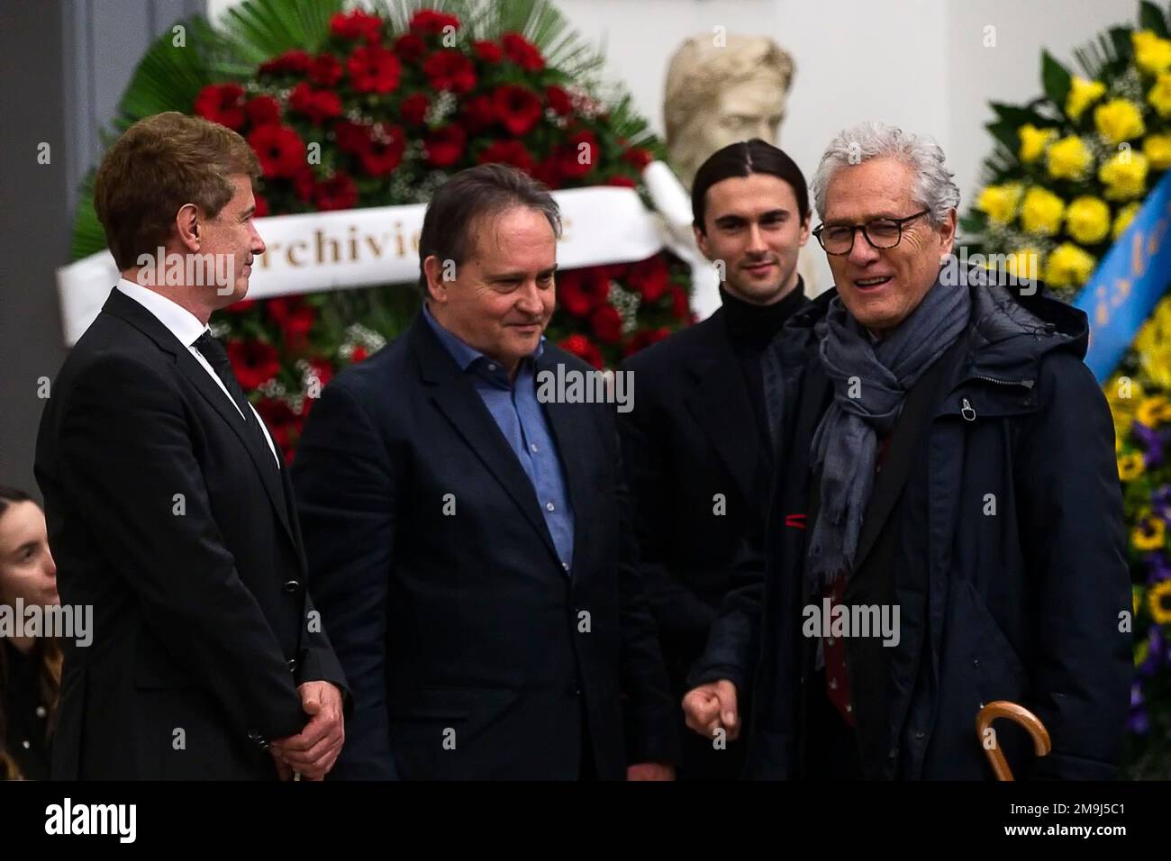 18 gennaio 2023, ROMA, ITALIA: L'ex sindaco romano Francesco Rutelli (R ...