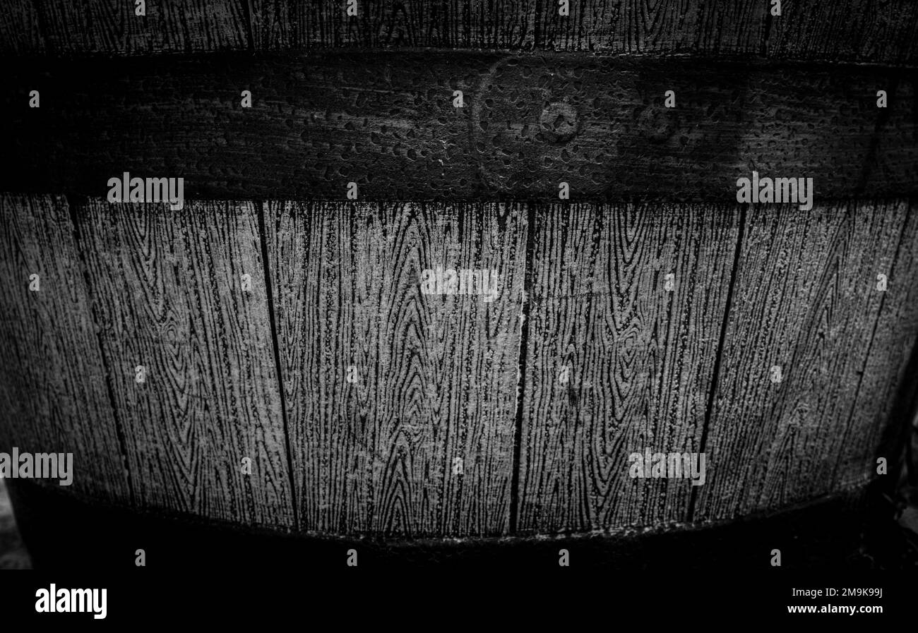Legno barile Foto e Immagini Stock in Bianco e Nero - Alamy
