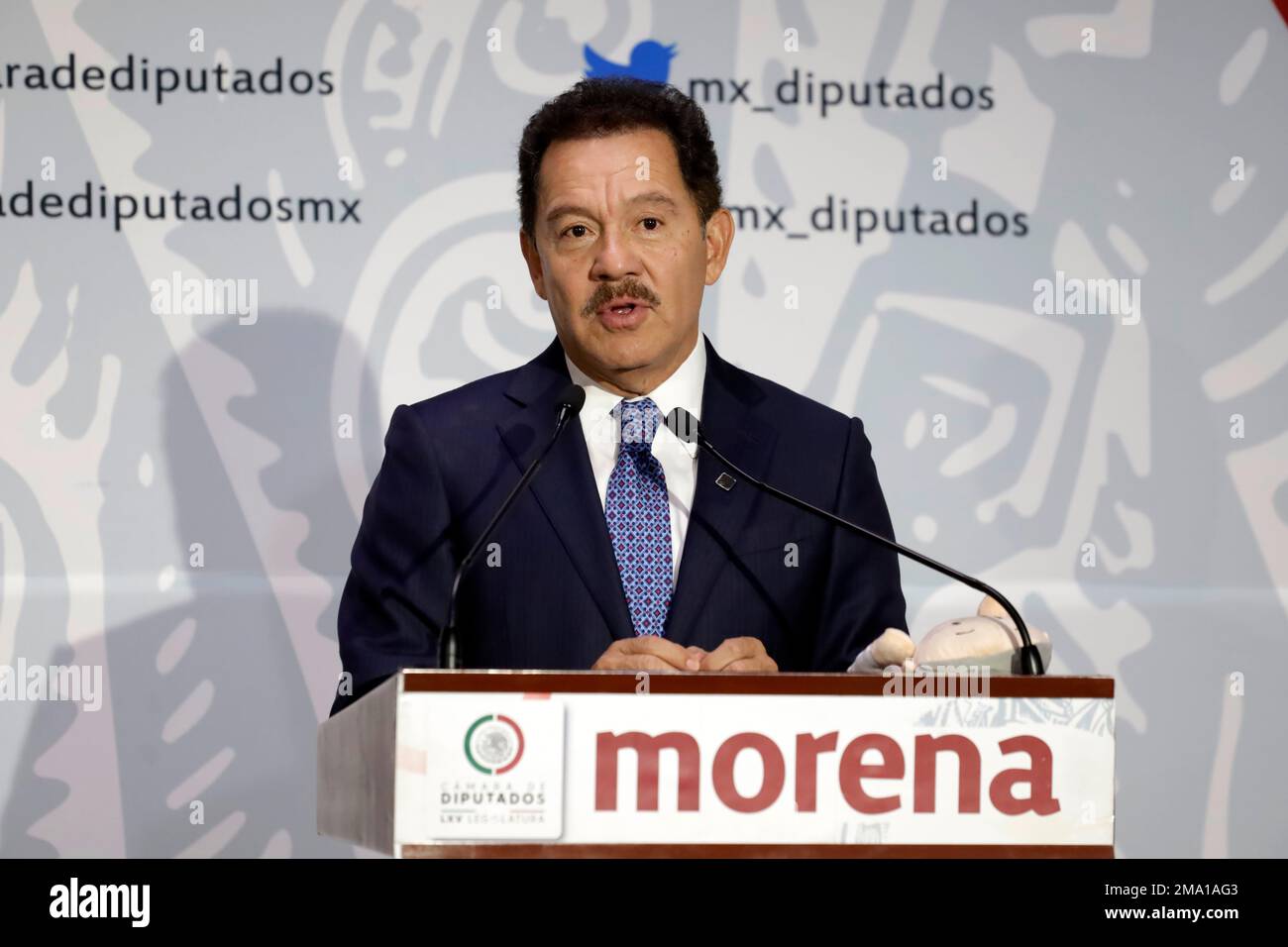Non esclusiva: 18 gennaio 2023, Città del Messico, Messico: Il ...