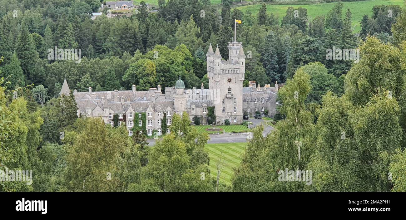 Visitare il castello di balmoral in scozia immagini e fotografie stock ...