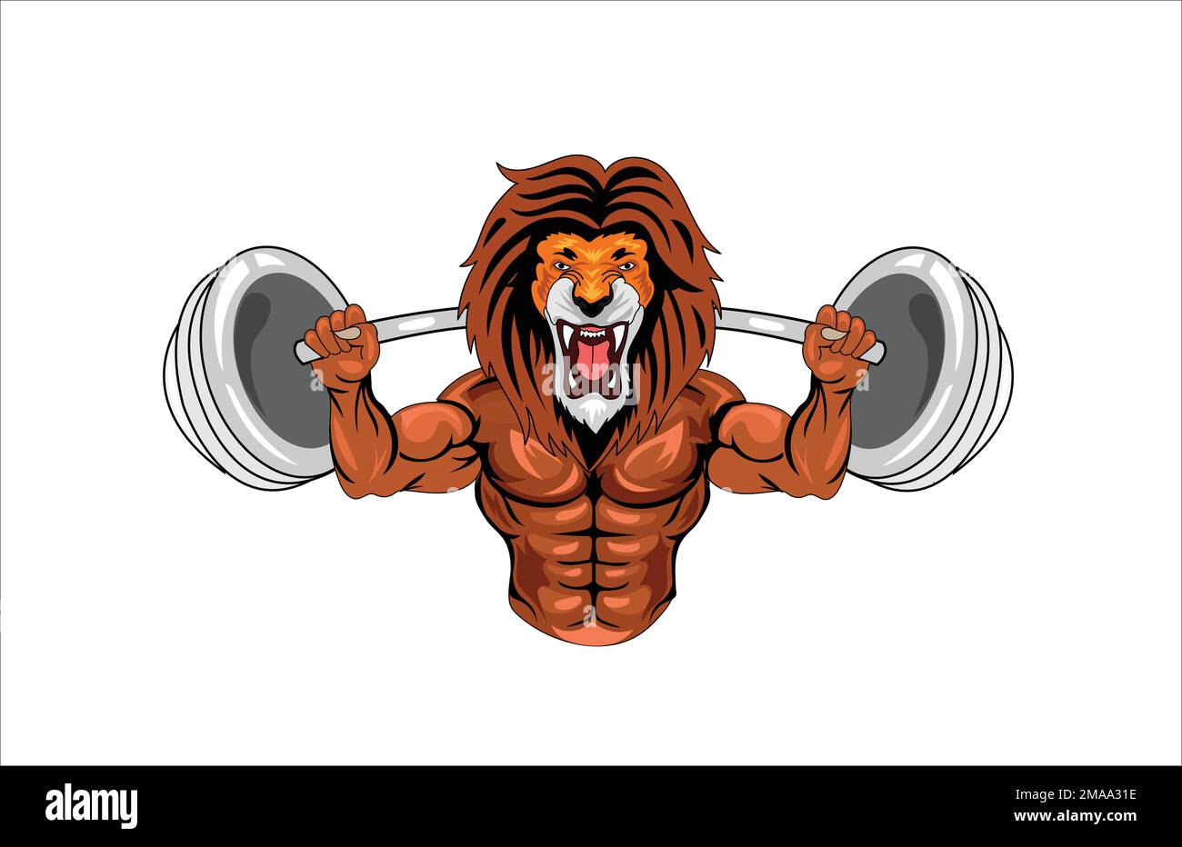 Disegno dell'emblema del bodybuilding immagini e fotografie stock ad ...