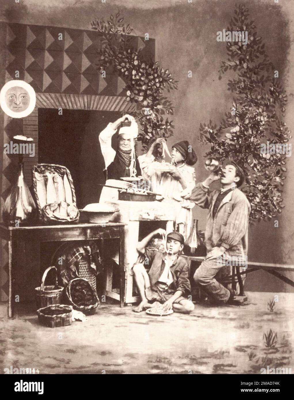 Mangiatori di spaghetti immagini e fotografie stock ad alta risoluzione ...