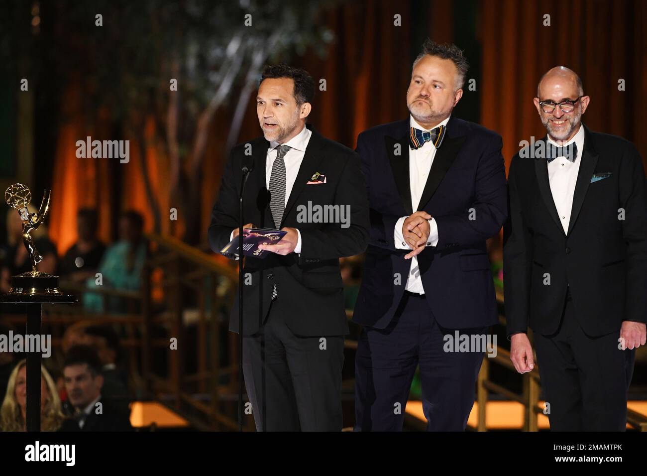 EXCLUSIVE - Curt Beech, from left, Rich Murray and Jordan Jacobs accept ...