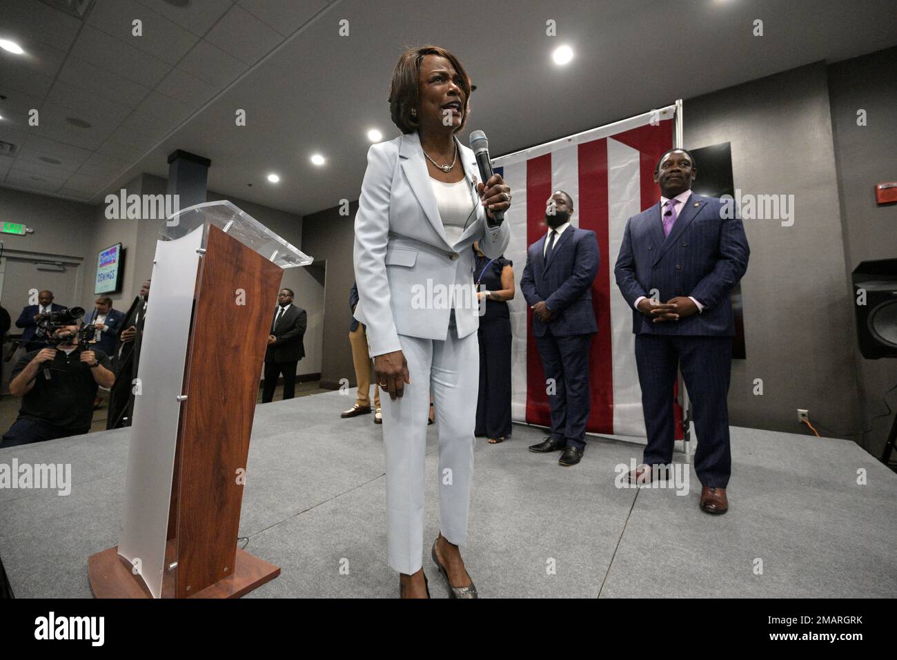 Rep. Val Demings, D-Fla., the Democratic candidate for the U.S. Senate ...
