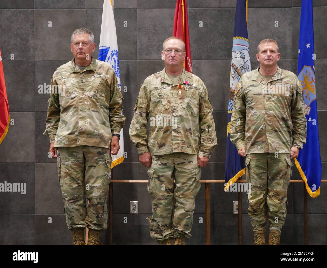 Gen. Janson D. Boyles (a sinistra), il generale aggiunto del ...