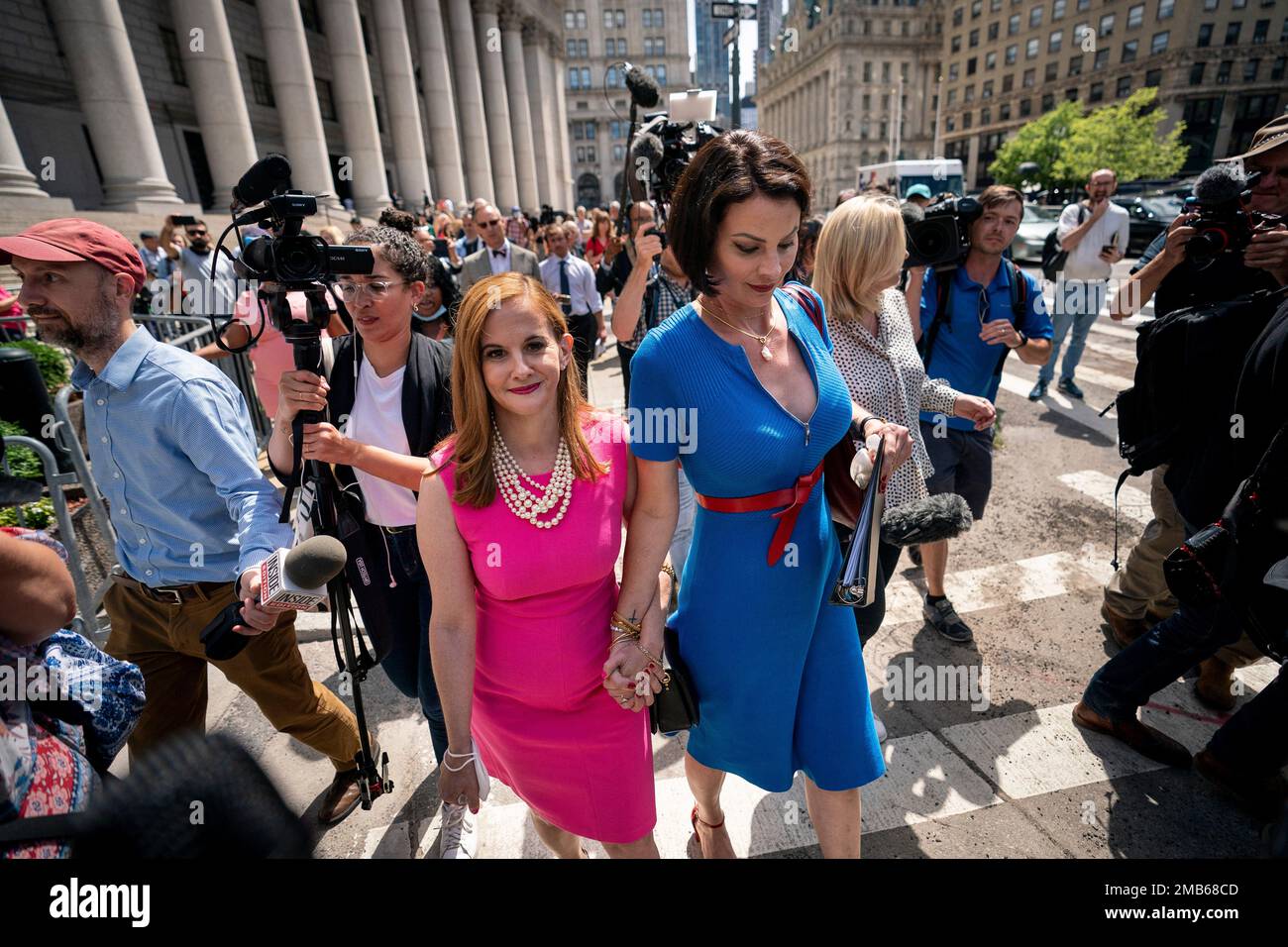 Sarah Ransome, right, and Elizabeth Stein, left, alleged victims of ...