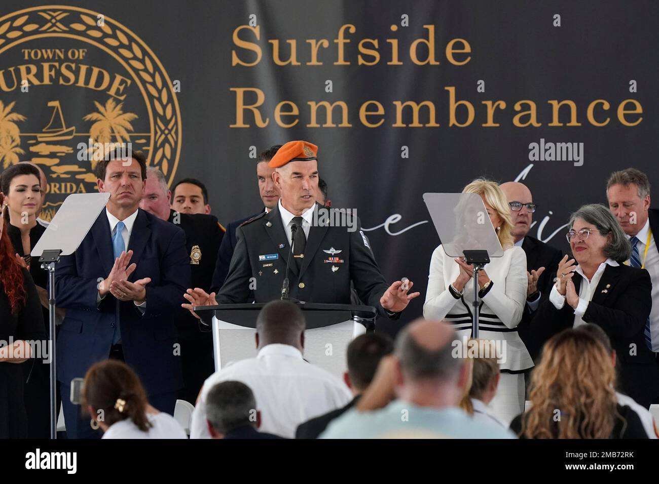 Major General Ori Gordin, with the Israel Home Front Command ...