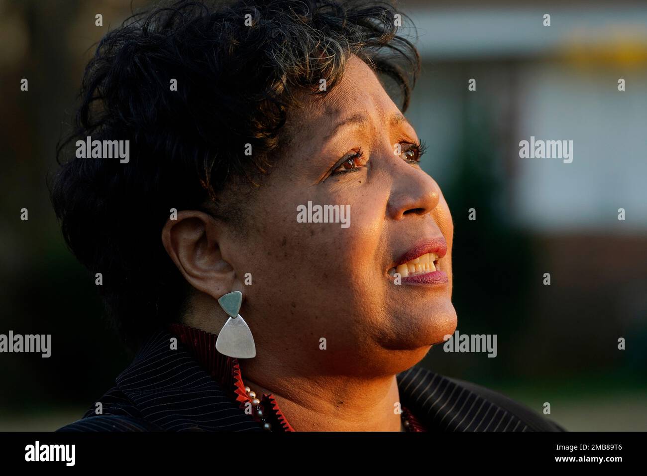 FILE - Reena Evers-Everette, executive director of the Medgar and ...