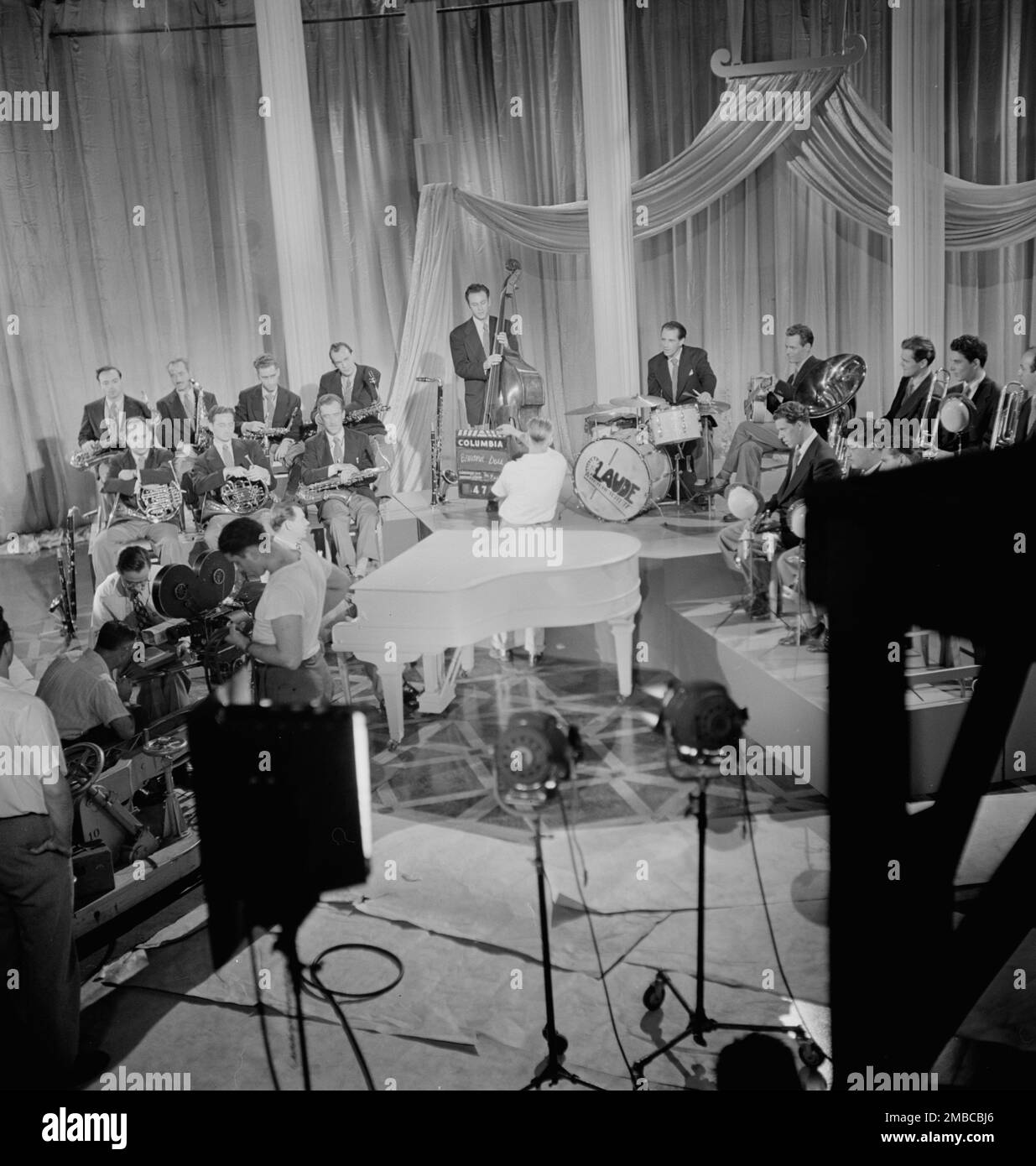 Ritratto di Claude Thornhill, Sandy Siegelstien, Willie Wechsler, Micky ...