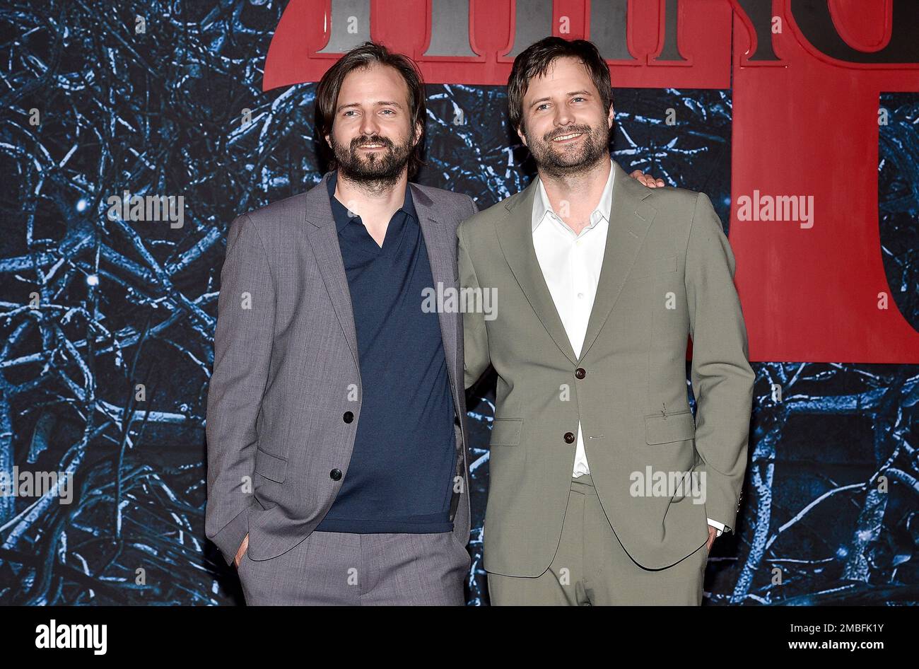 Executive producer/directors Matt Duffer, left, and Ross Duffer attend ...
