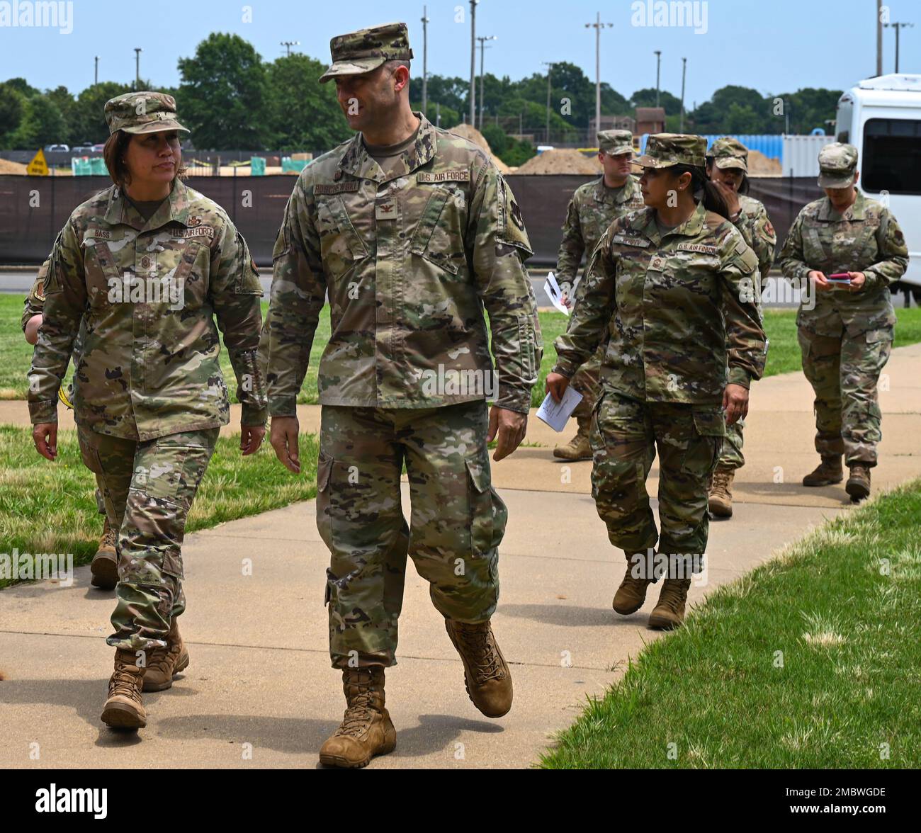 Il Maestro Capo Sgt. Dell'Aeronautica militare Joanne S. Bass è ...