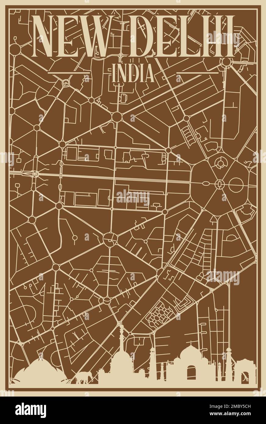 Nuova delhi stampa dell'india immagini e fotografie stock ad alta ...