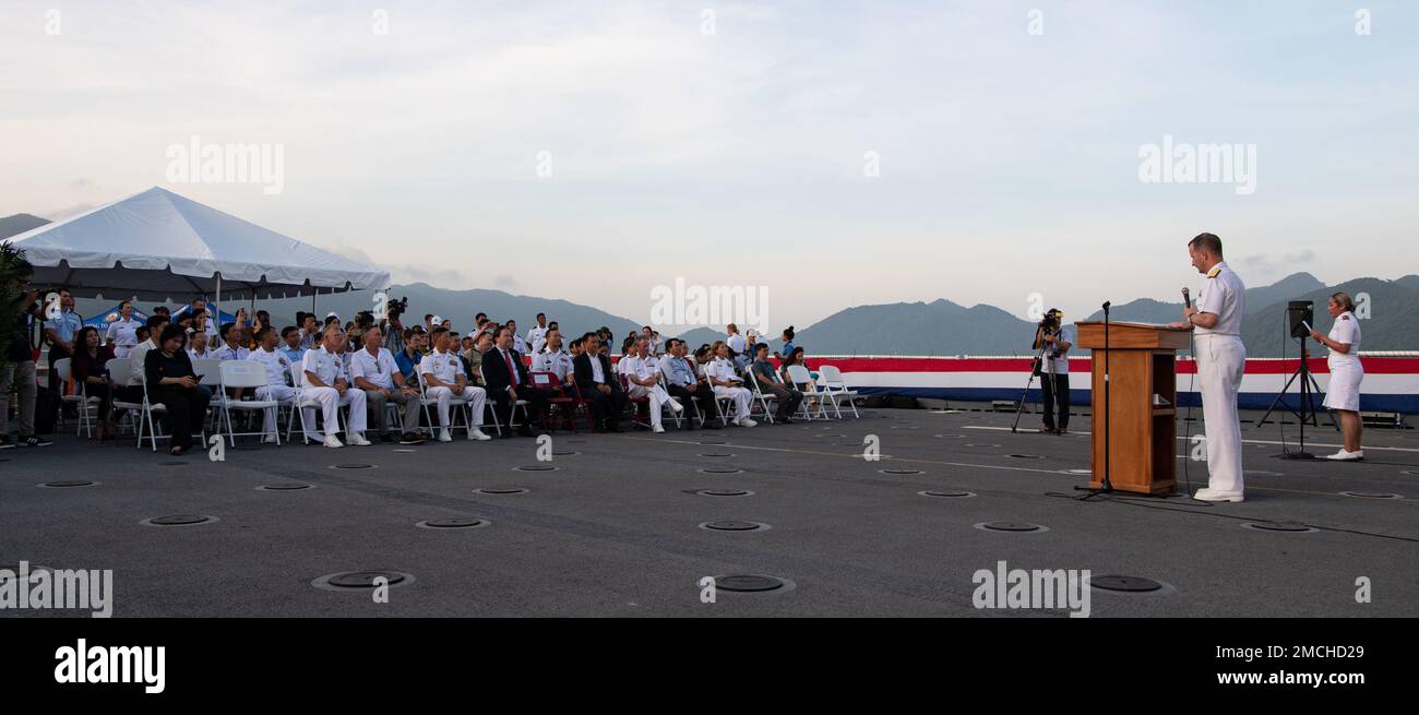 VUNG RO BAY, Vietnam (3rd luglio 2022) – ADM posteriore. Mark Melson ...