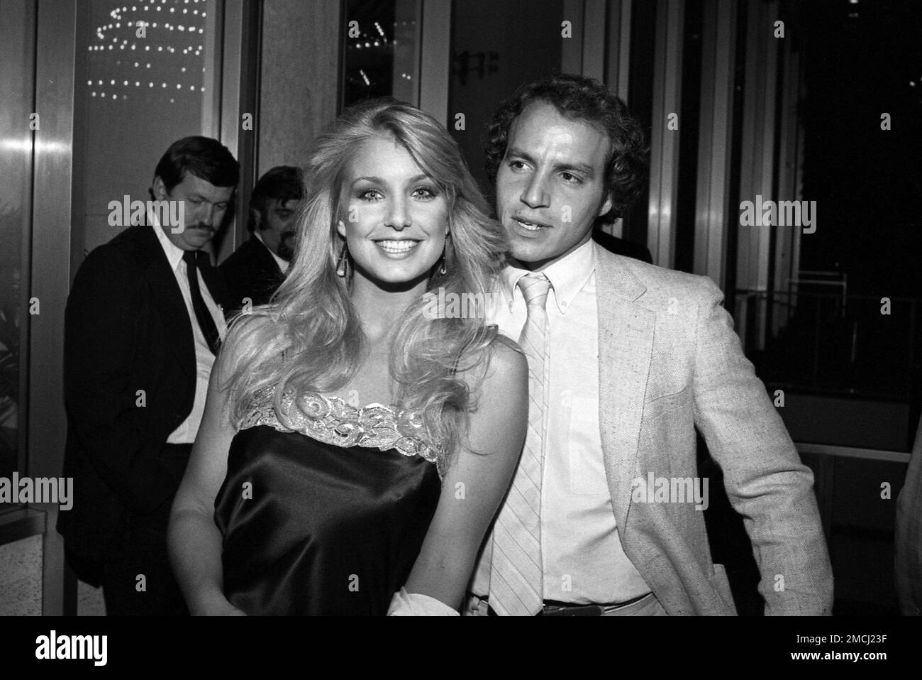 Heather Thomas e il fidanzato George Fortmuller alla festa affiliata ...