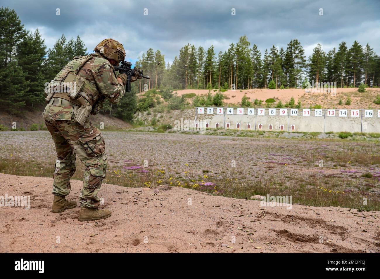 NEGLI STATI UNITI Il soldato assegnato alla 3rd squadra di ...