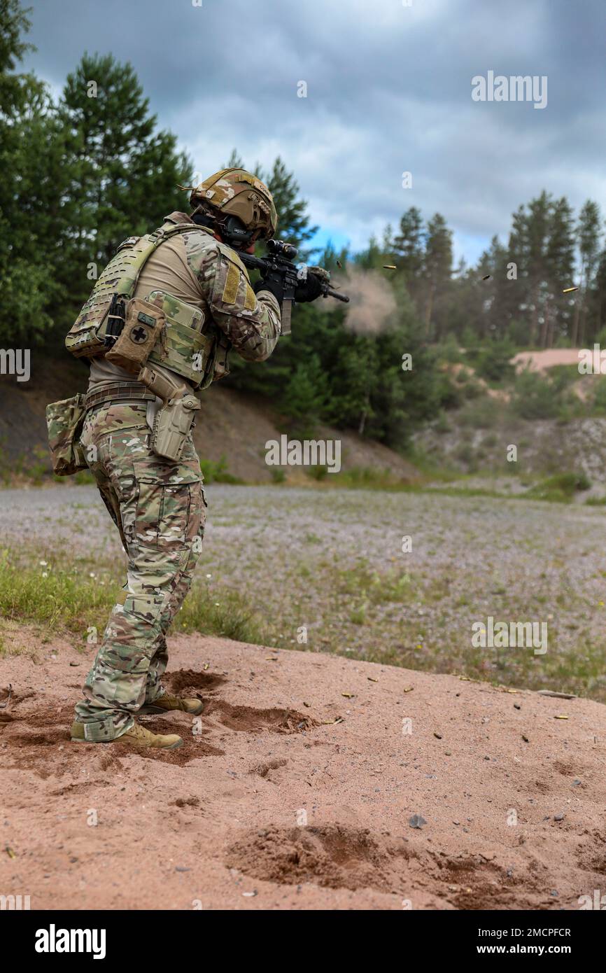 NEGLI STATI UNITI Soldier assegnato alla squadra di combattimento della ...