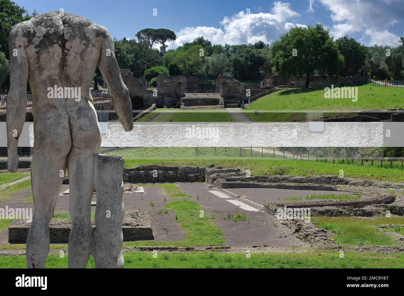 Costruita dall'imperatore romano Adriano, la Villa Adriana (Tivoli ...