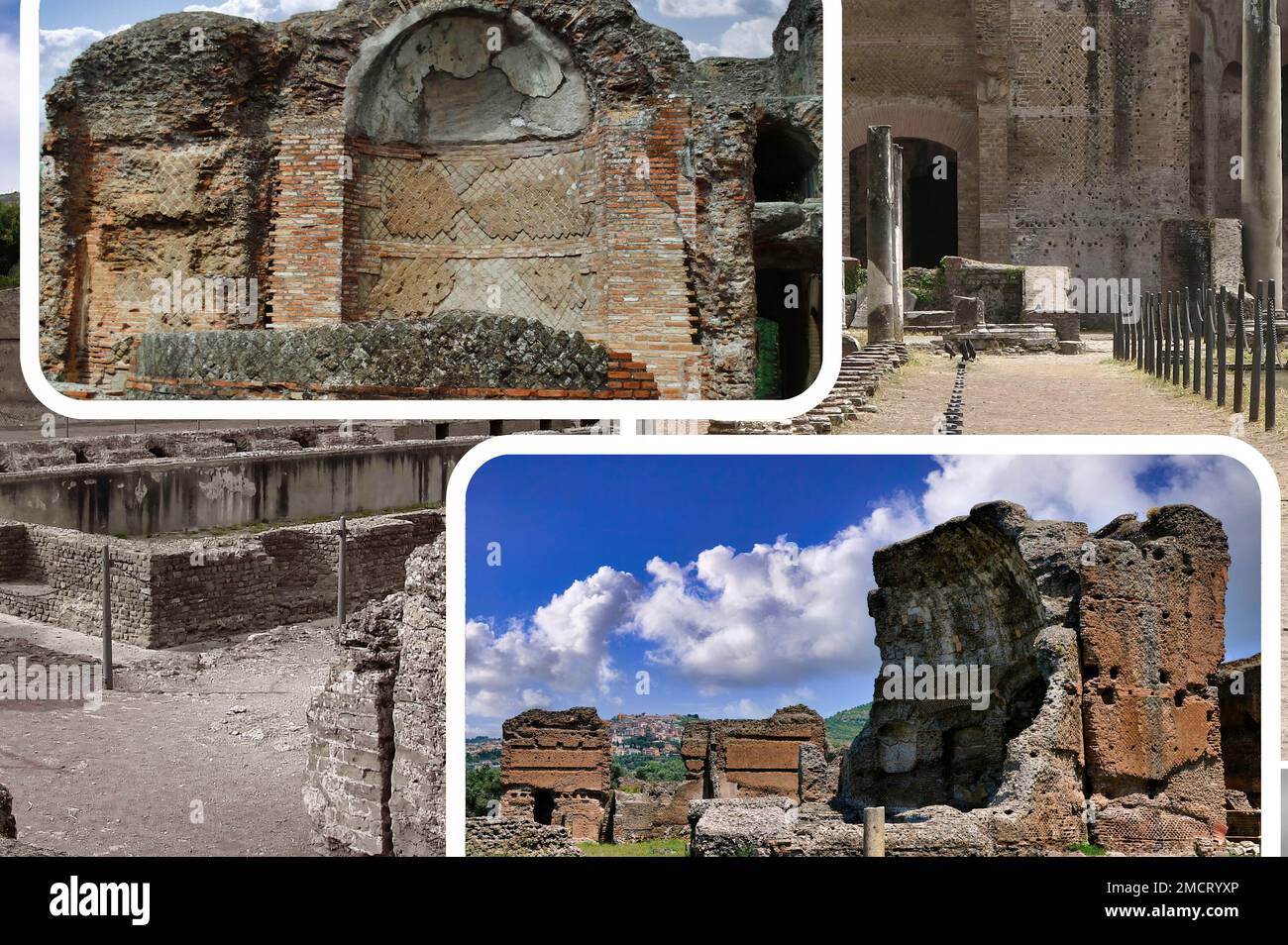 Costruita dall'imperatore romano Adriano, la Villa Adriana (Tivoli ...