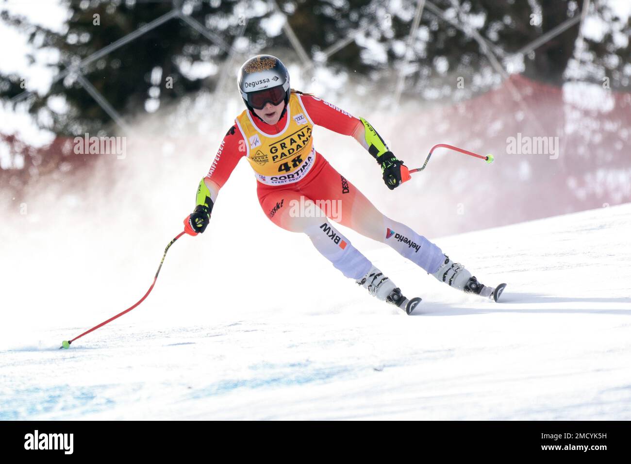 DURRER DELIA (sui) durante la gara di sci alpino 2023 Audi FIS Ski ...