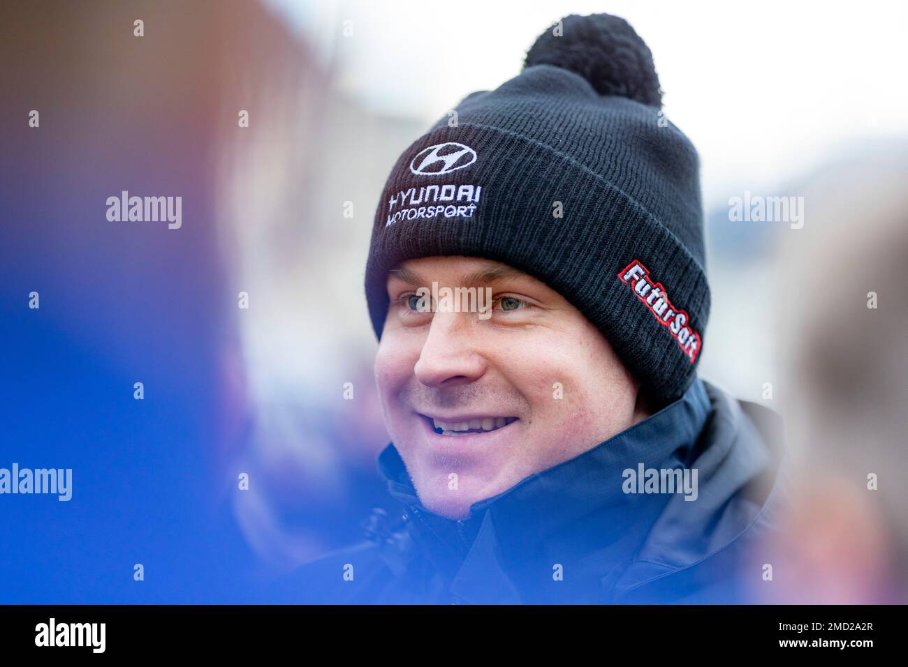 LAPPI Erapekka (fin), HYUNDAI i20 N Rally1 Hybrid, ritratto durante la ...