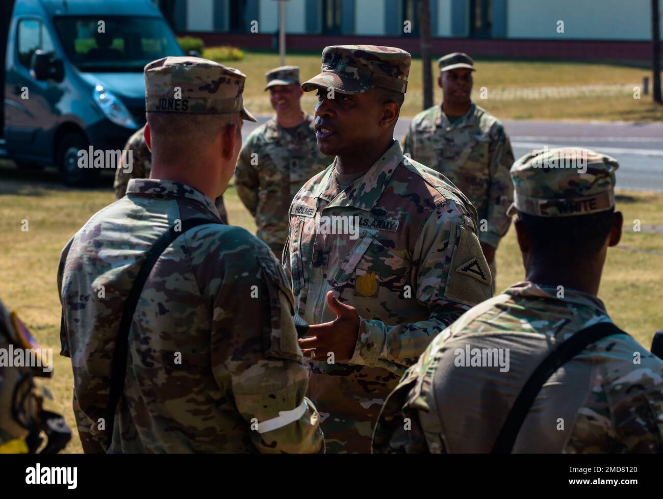 STATI UNITI James R. Holmes III, comandante della 7th Army ...