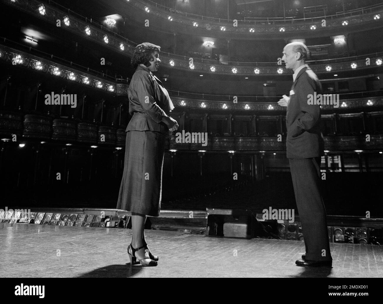 FILE - American contralto Marian Anderson appears at the Metropolitan ...