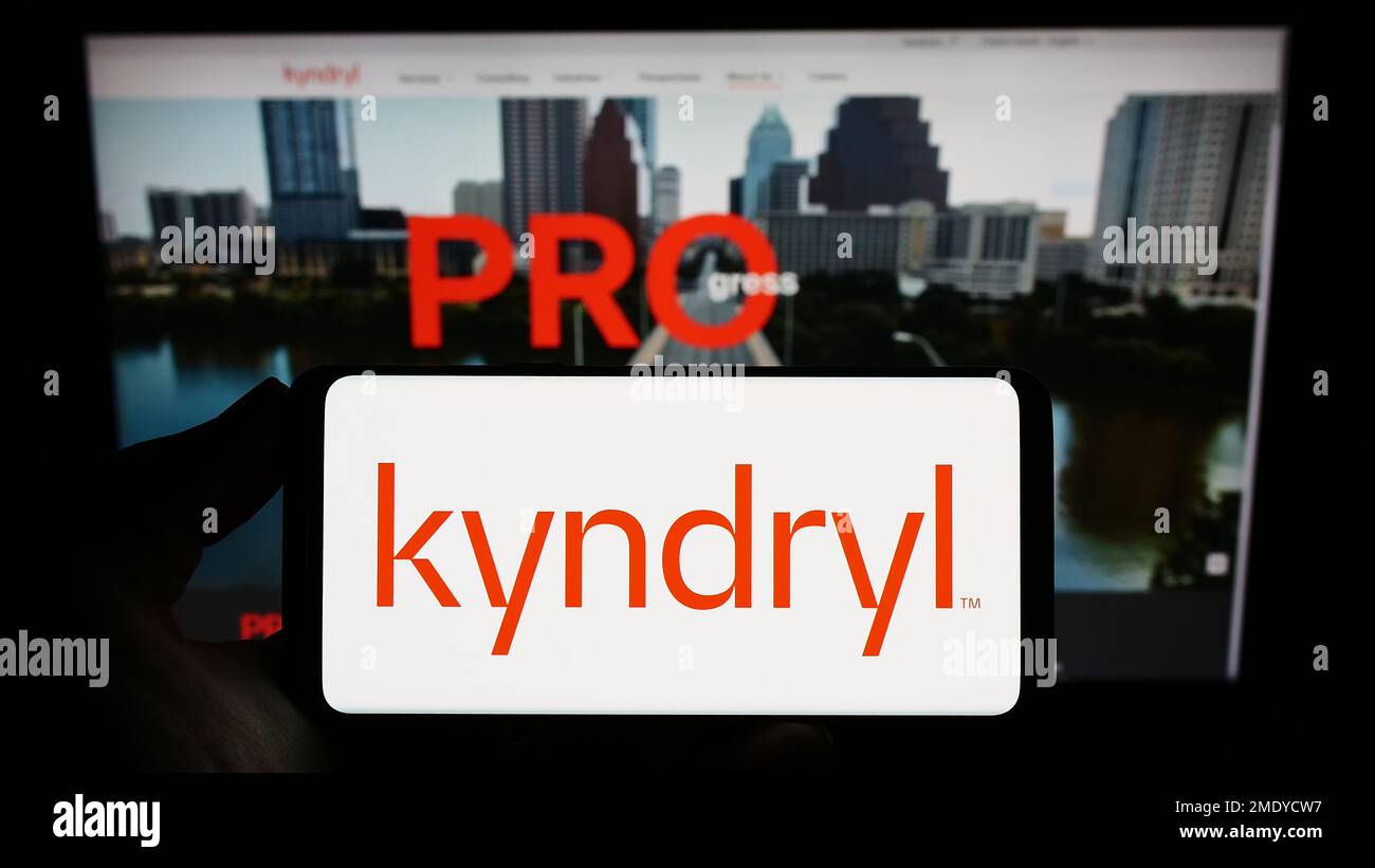 Logo kyndryl immagini e fotografie stock ad alta risoluzione - Alamy