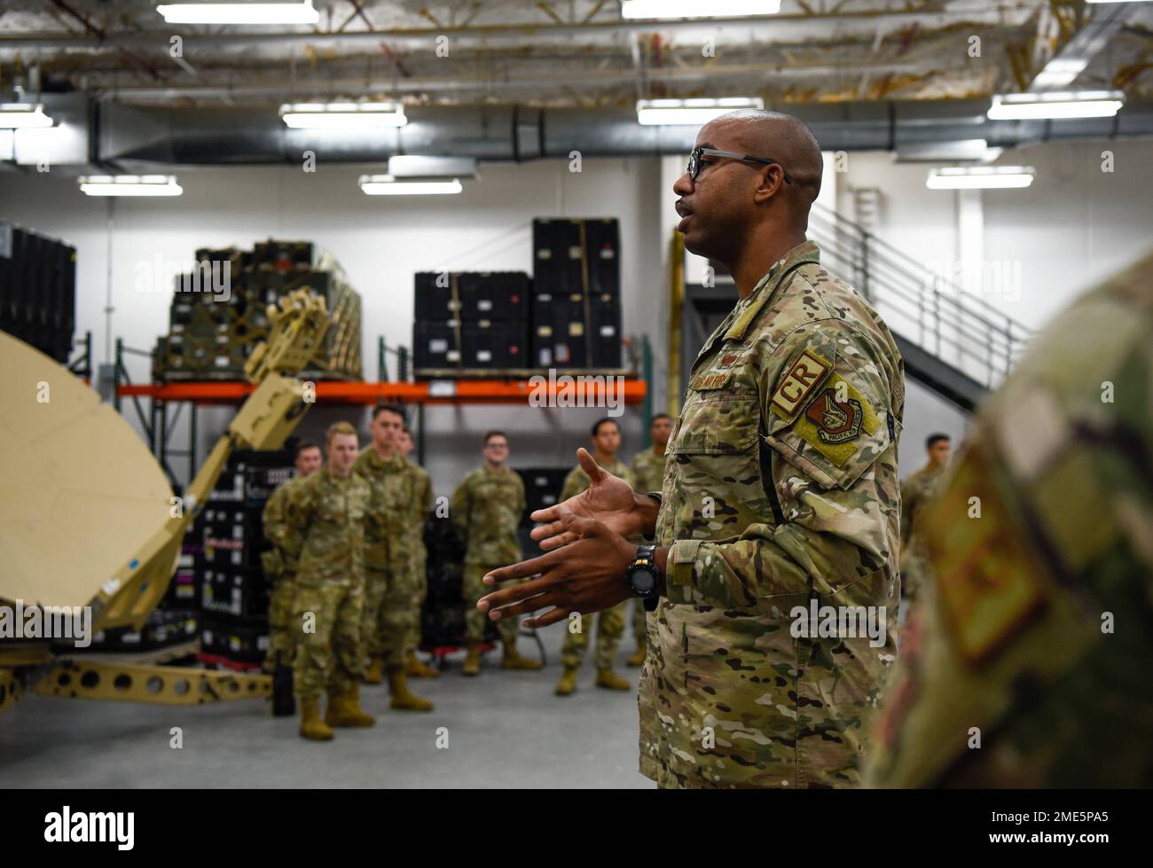 STATI UNITI Il team dell'aeronautica Andersen Airmen con il 644th ...